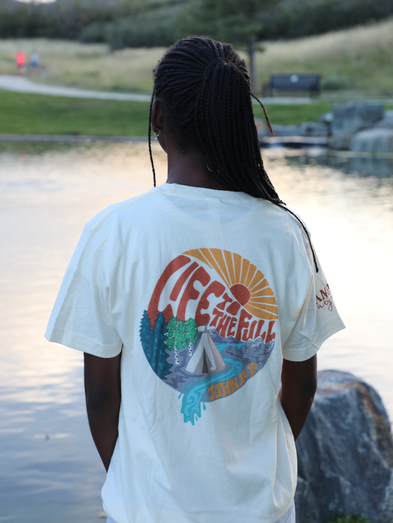 Life to the Full Shirt – Camp Wojtyla Trading Post
